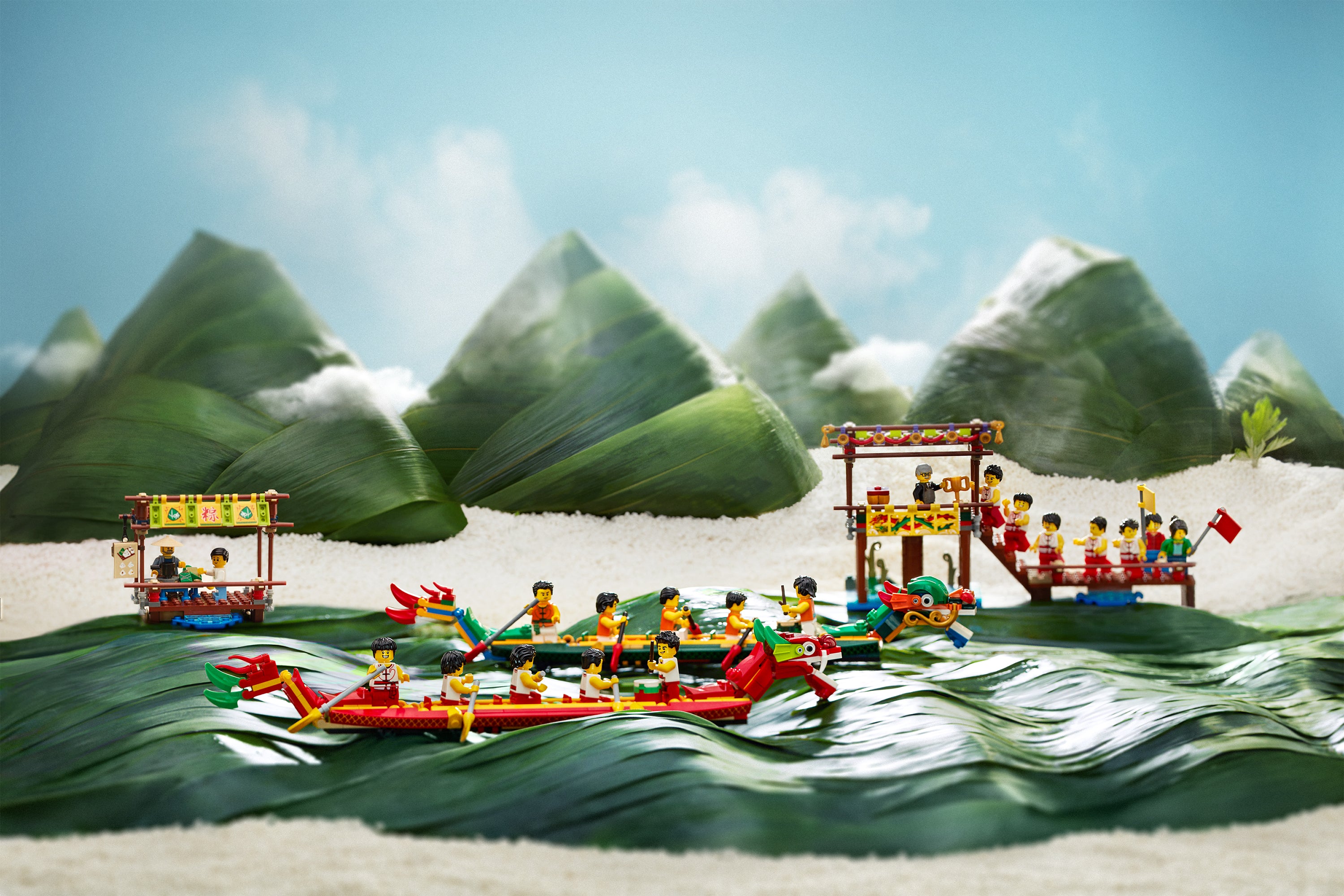 LEGO Seasonal 80103 Dragon Boat Race set available now! – De Toyz Shop