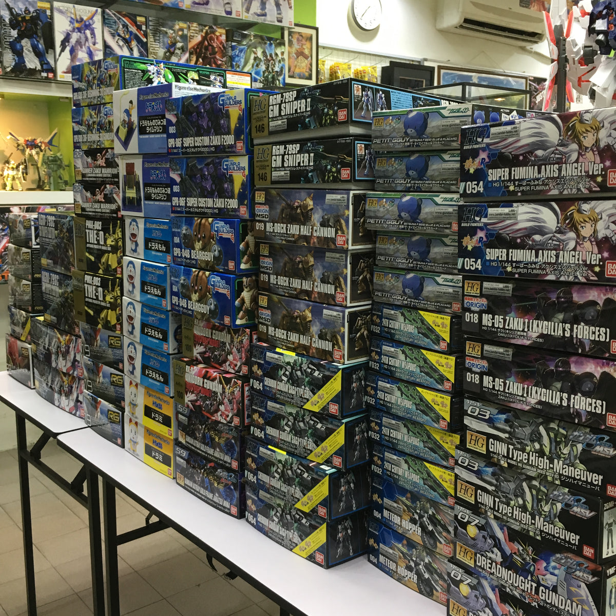 Gunpla and Doraemon new arrival & restock 23 Nov'17 – De Toyz Shop