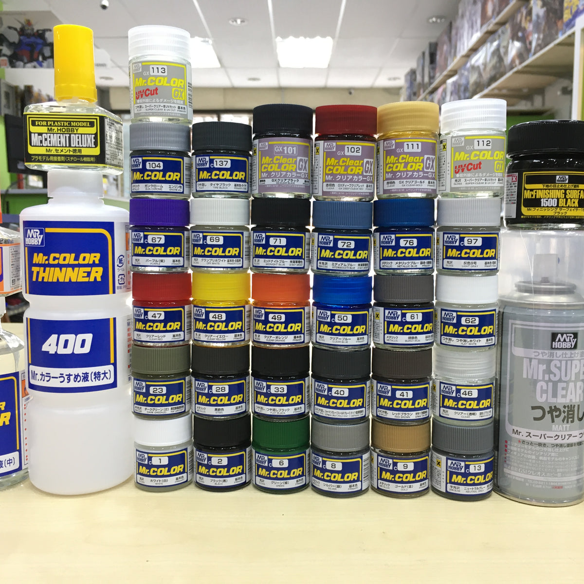Mr Color paints and Thinner restocked 25th Nov'21 – De Toyz Shop