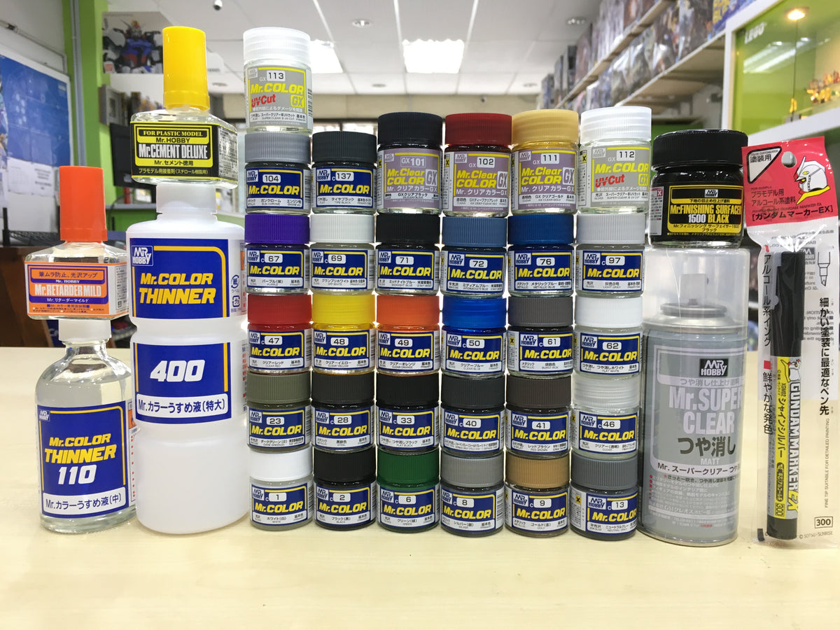 Mr Color paints and Thinner restocked 25th Nov'21 – De Toyz Shop