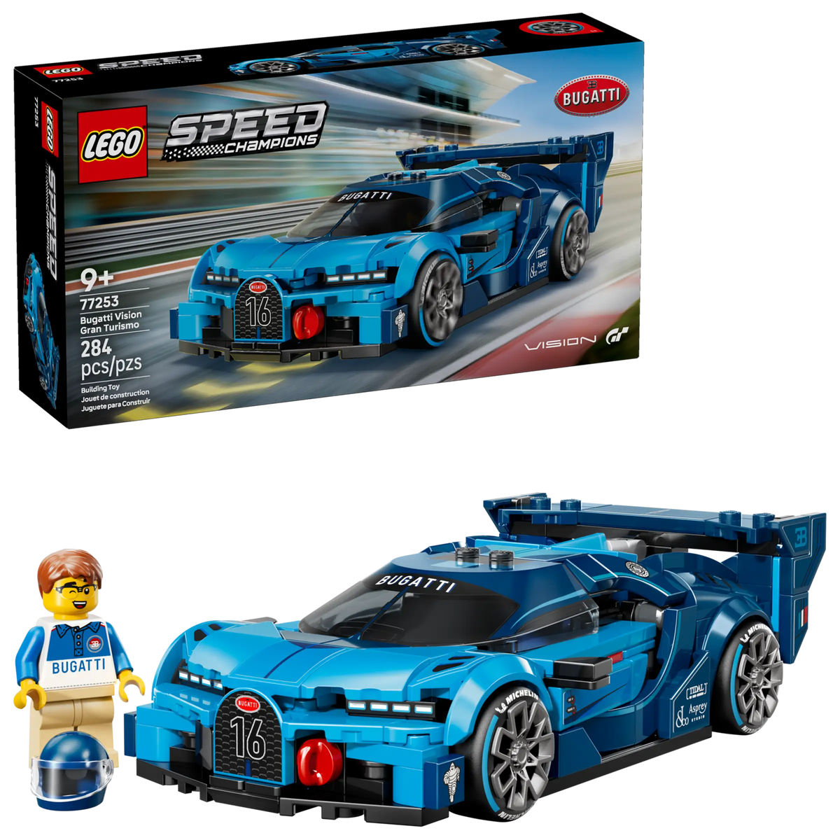 LEGO 77253 Bugatti Vision GT Hyper Sports Car | DeToyz Malaysia – De ...