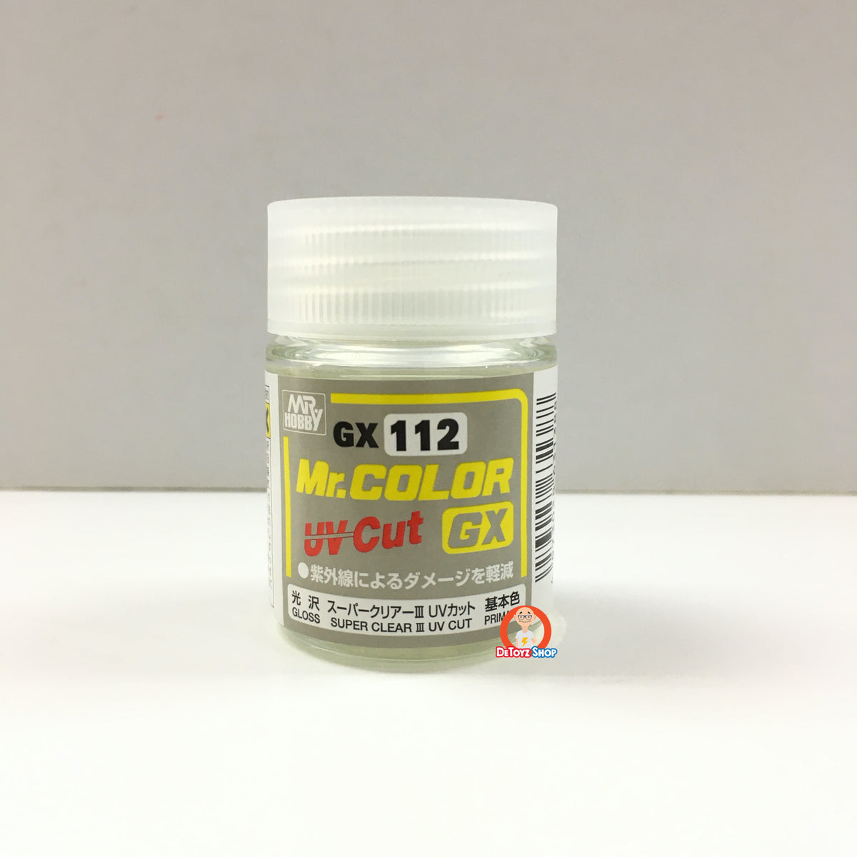 Mr Color GX112 Super Clear III UV Cut Gloss (18ml) – De Toyz Shop
