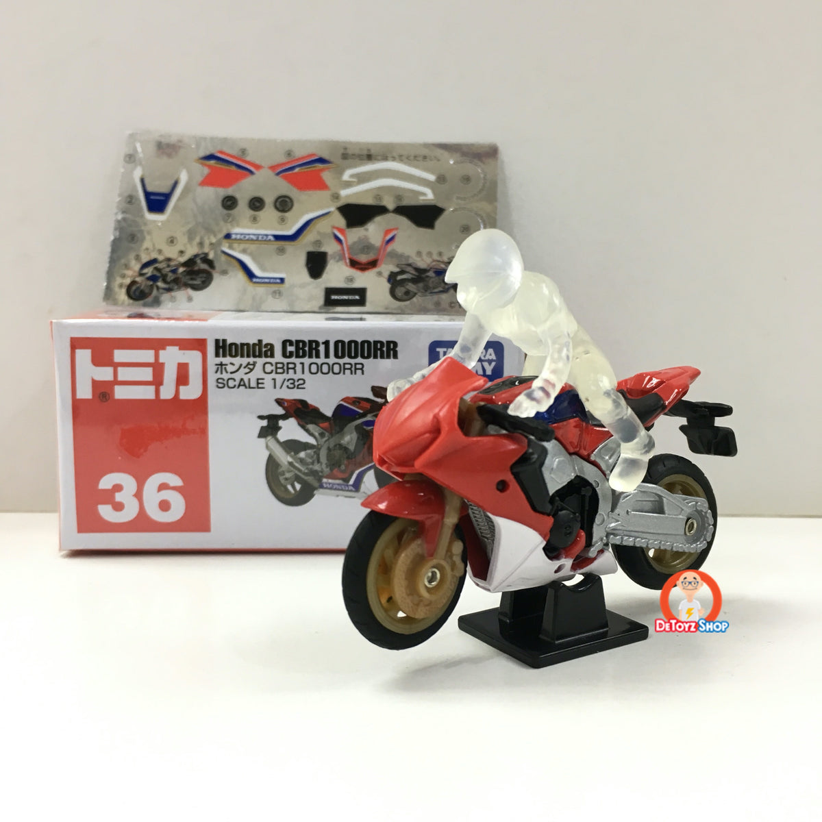 Tomica #36 Honda CBR1000RR – De Toyz Shop