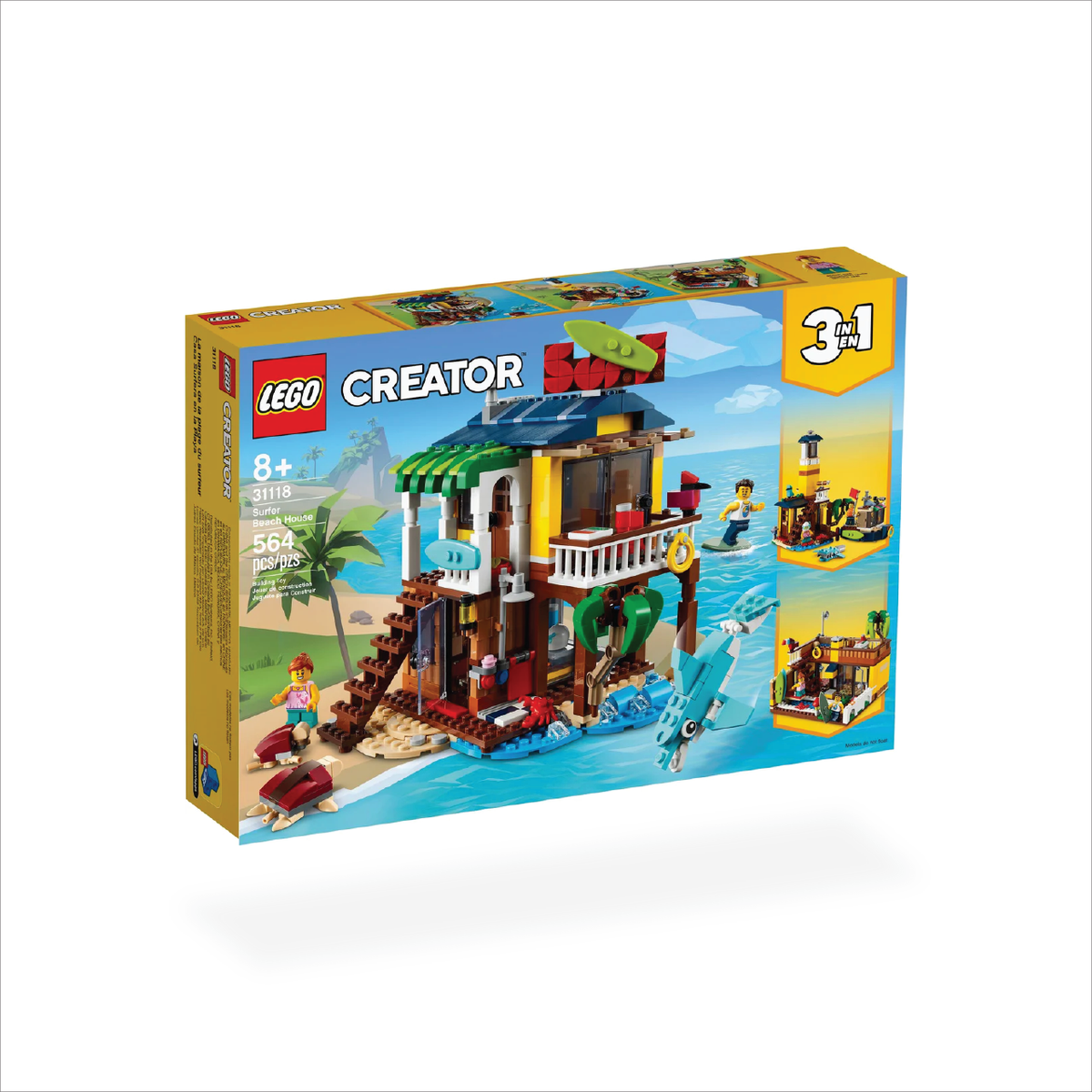 LEGO 31118 Surfer Beach House – De Toyz Shop