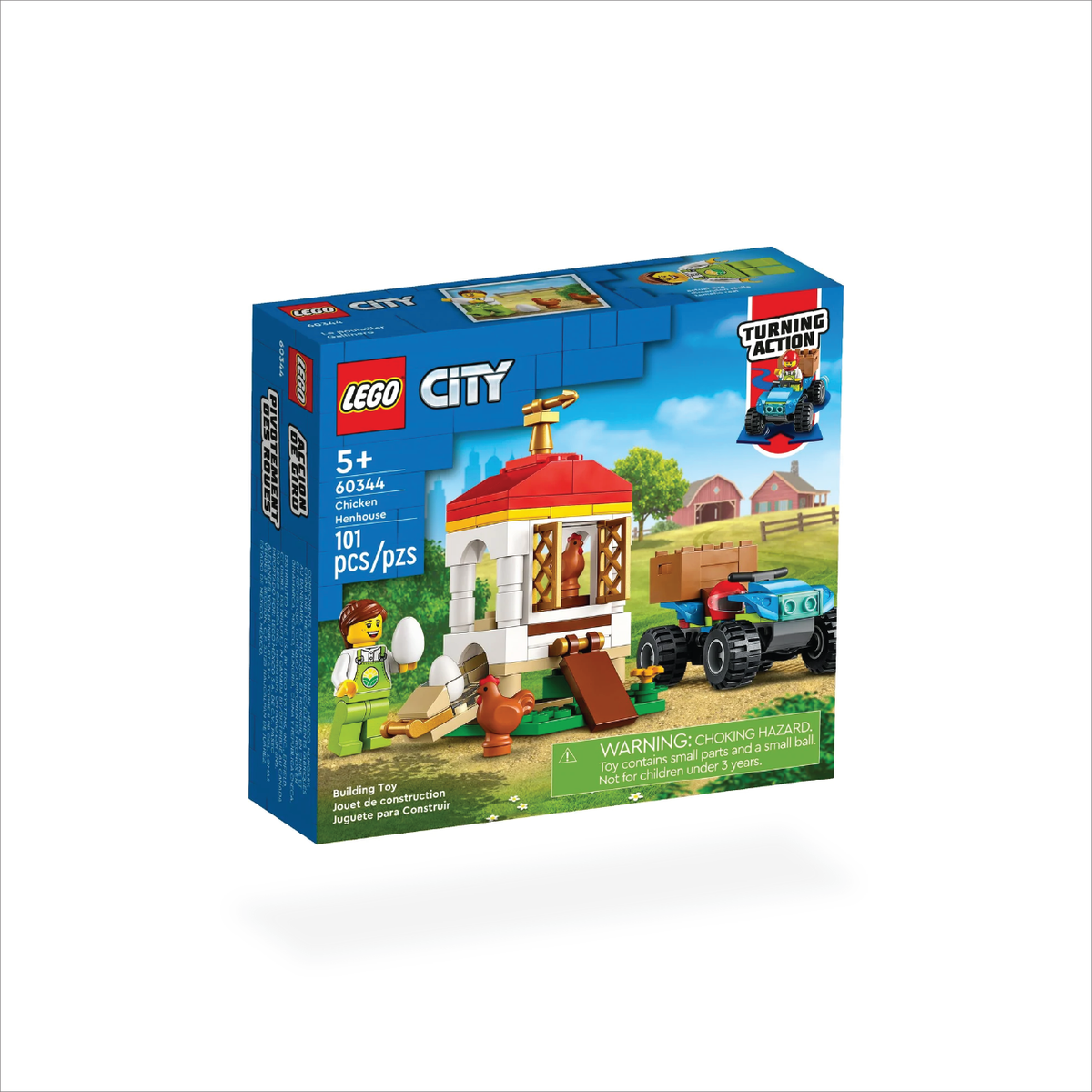 LEGO 60344 Chicken Henhouse – De Toyz Shop