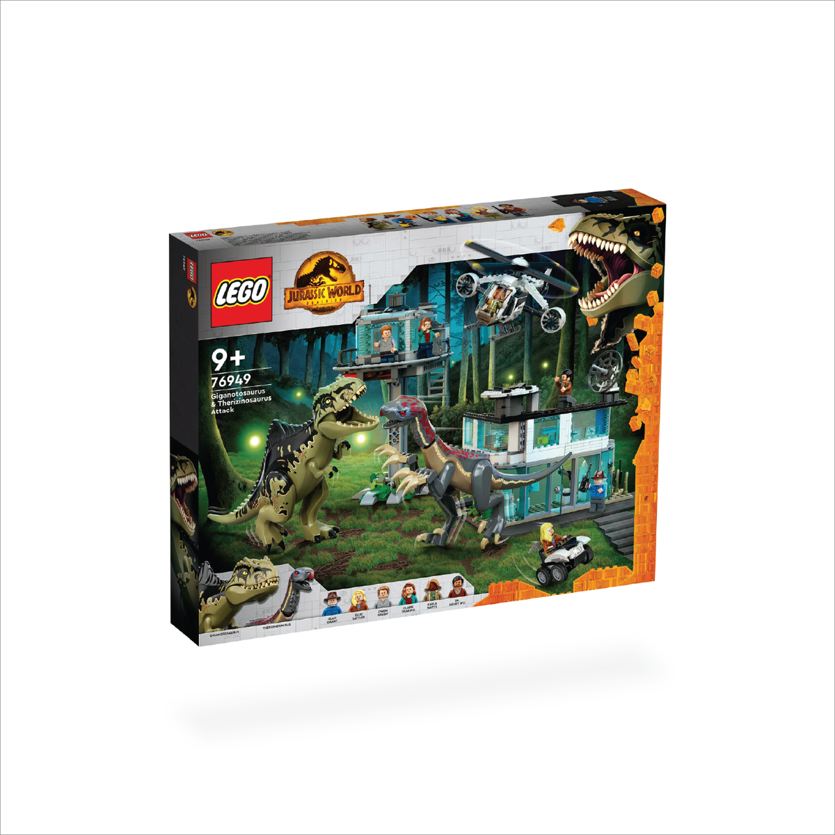LEGO 76949 Giganotosaurus & Therizinosaurus Attack – De Toyz Shop