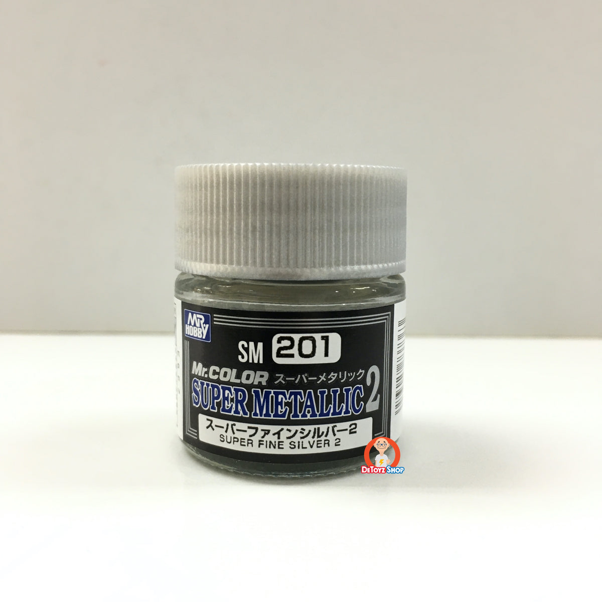 Mr Color Super Metallic 2 SM201 Super Fine Silver 2 (10ml) – De Toyz Shop