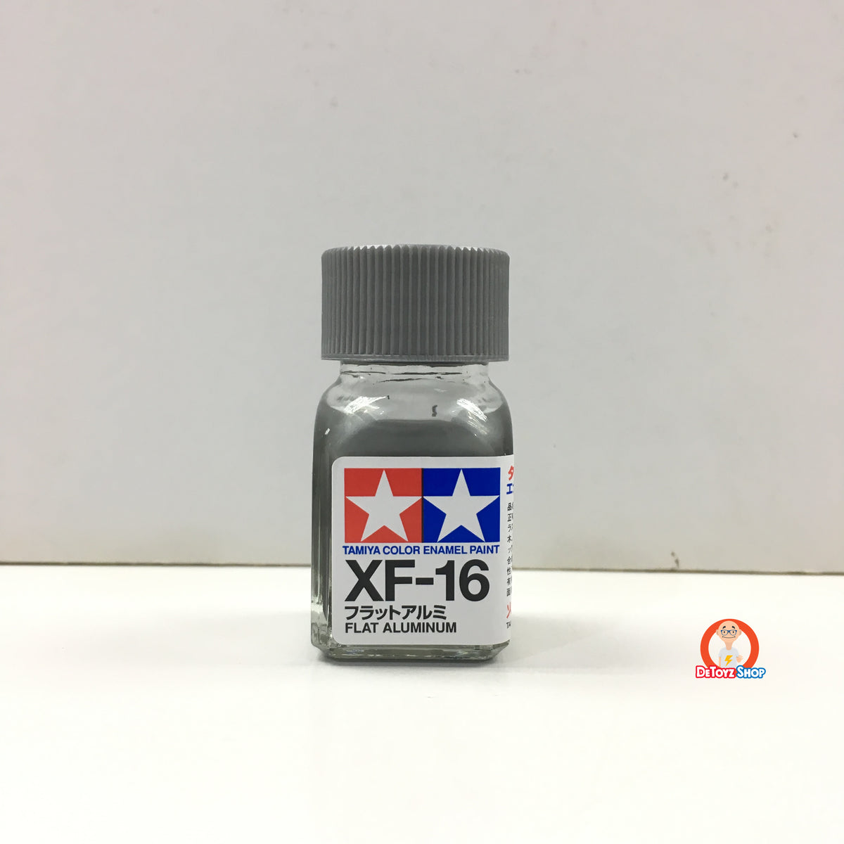 Tamiya Enamel Color XF-16 Flat Aluminium (10ml) – De Toyz Shop