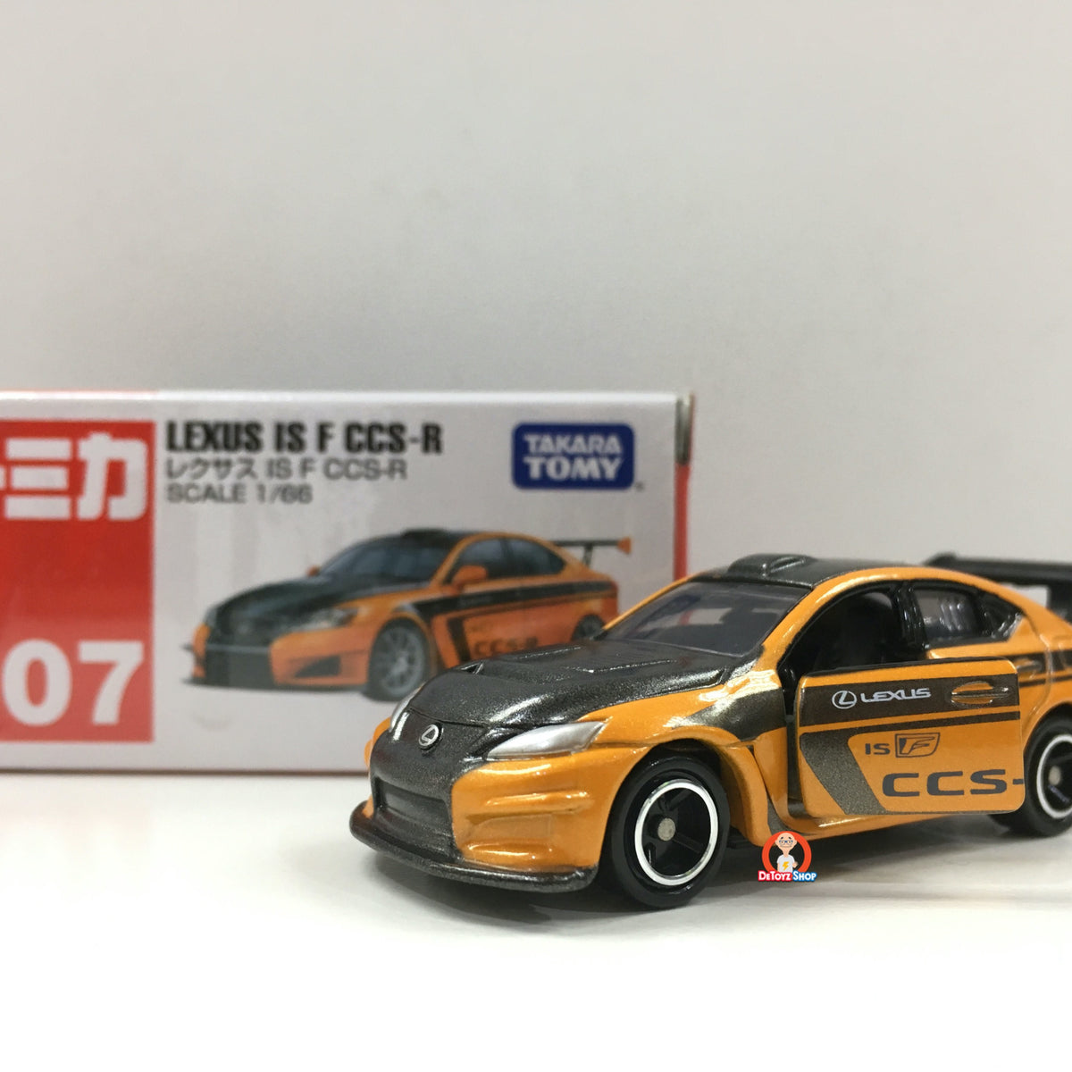 Tomica Regular #107 Lexus IS F CCS-R – De Toyz Shop